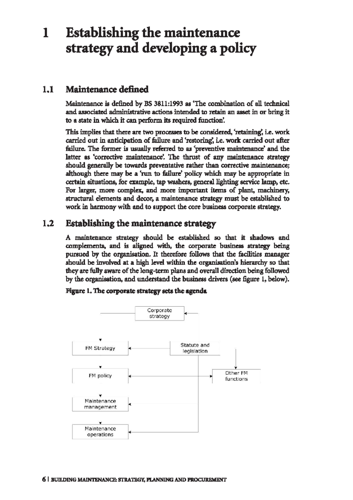 Building Maintenance Strategy and Policy Development (BM-11-27) - Studocu