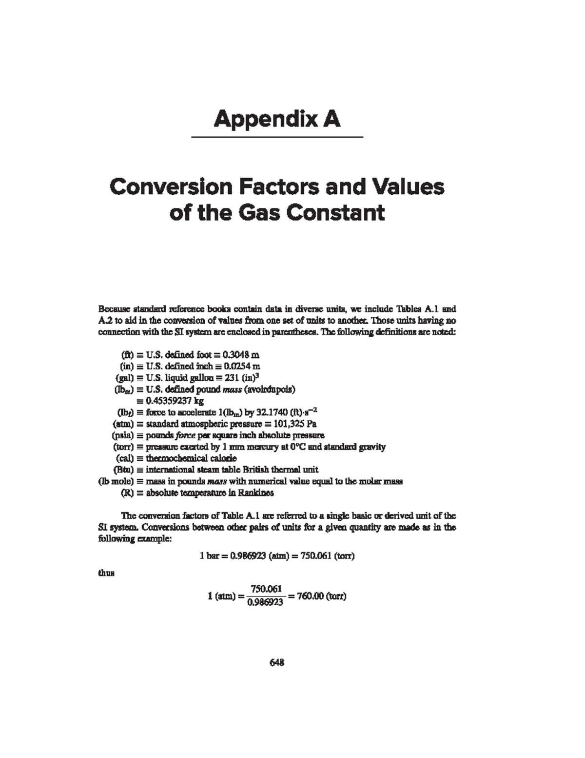Conversiones Tabla - Appendix A Conversion Factors and Values of the ...