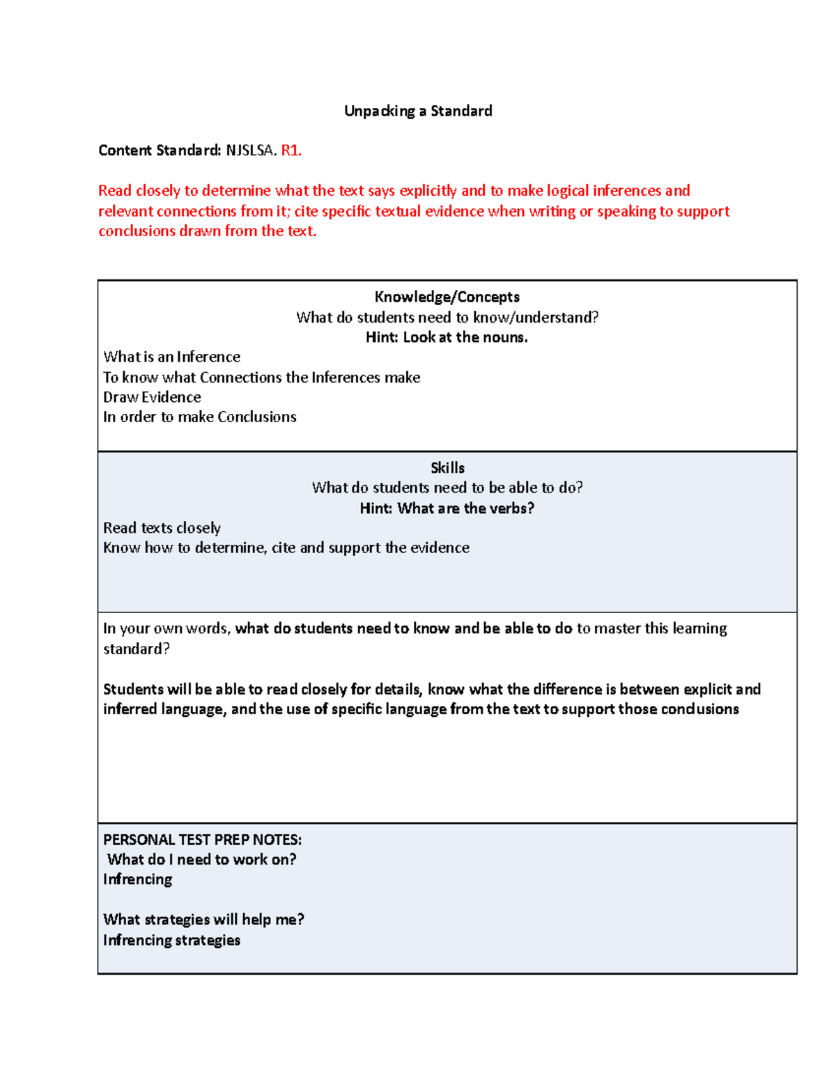 NJSLSA. R1 Toolkit: Mastering Inference and Text Analysis Strategies ...