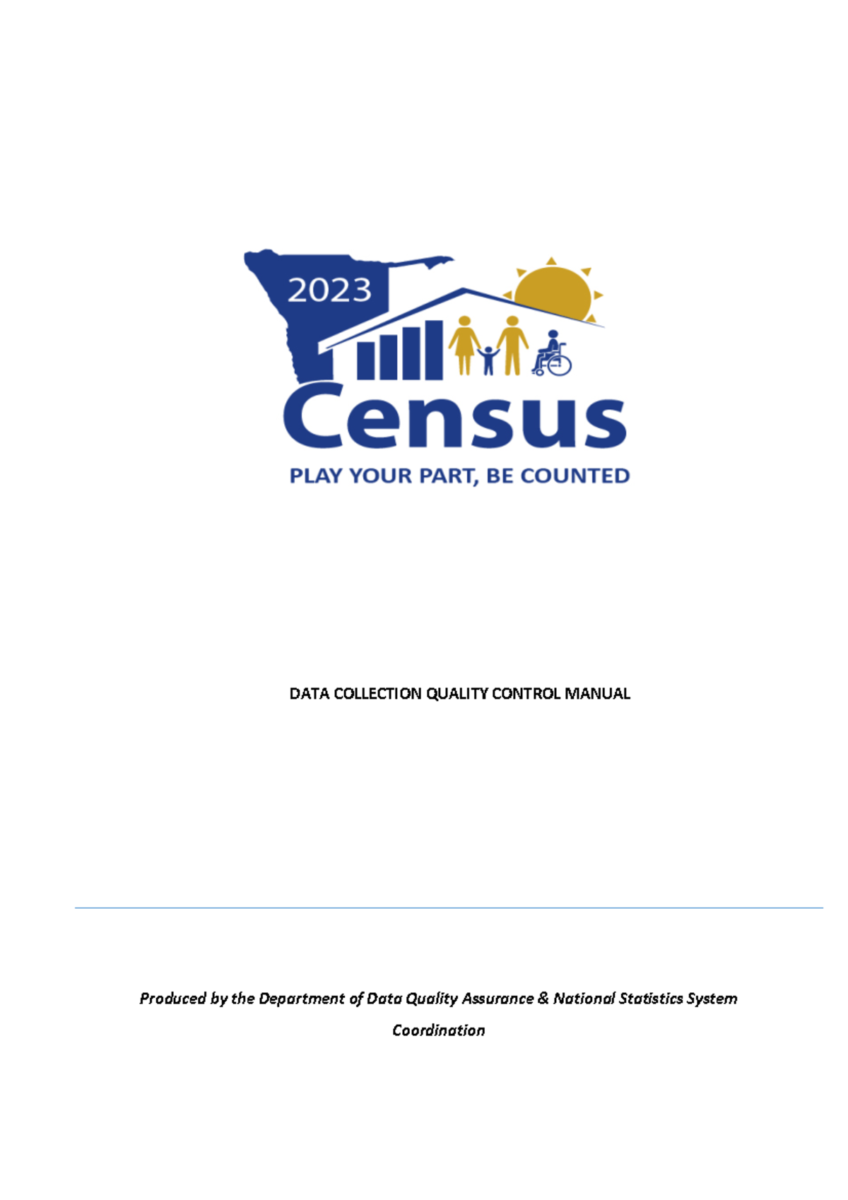 2023 Census Data Collection Quality Control Manual Guide - Studocu