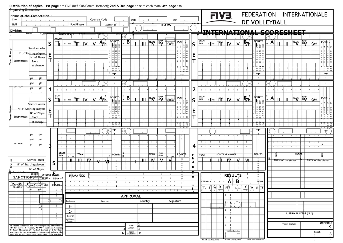 Official-volleyball-scoresheet - : 10 ####### 5 11 12 ####### 6 ...
