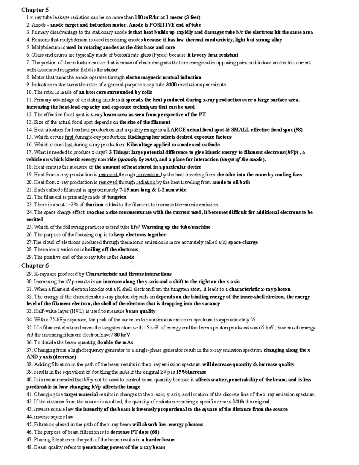 Chapter 9: Principles of Image Quality in Radiography - Studocu