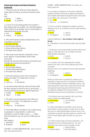 CRI 181 - Criminal LAW BOOK 2 - CRIMINAL LAW (BOOK 2) Course Outline ...
