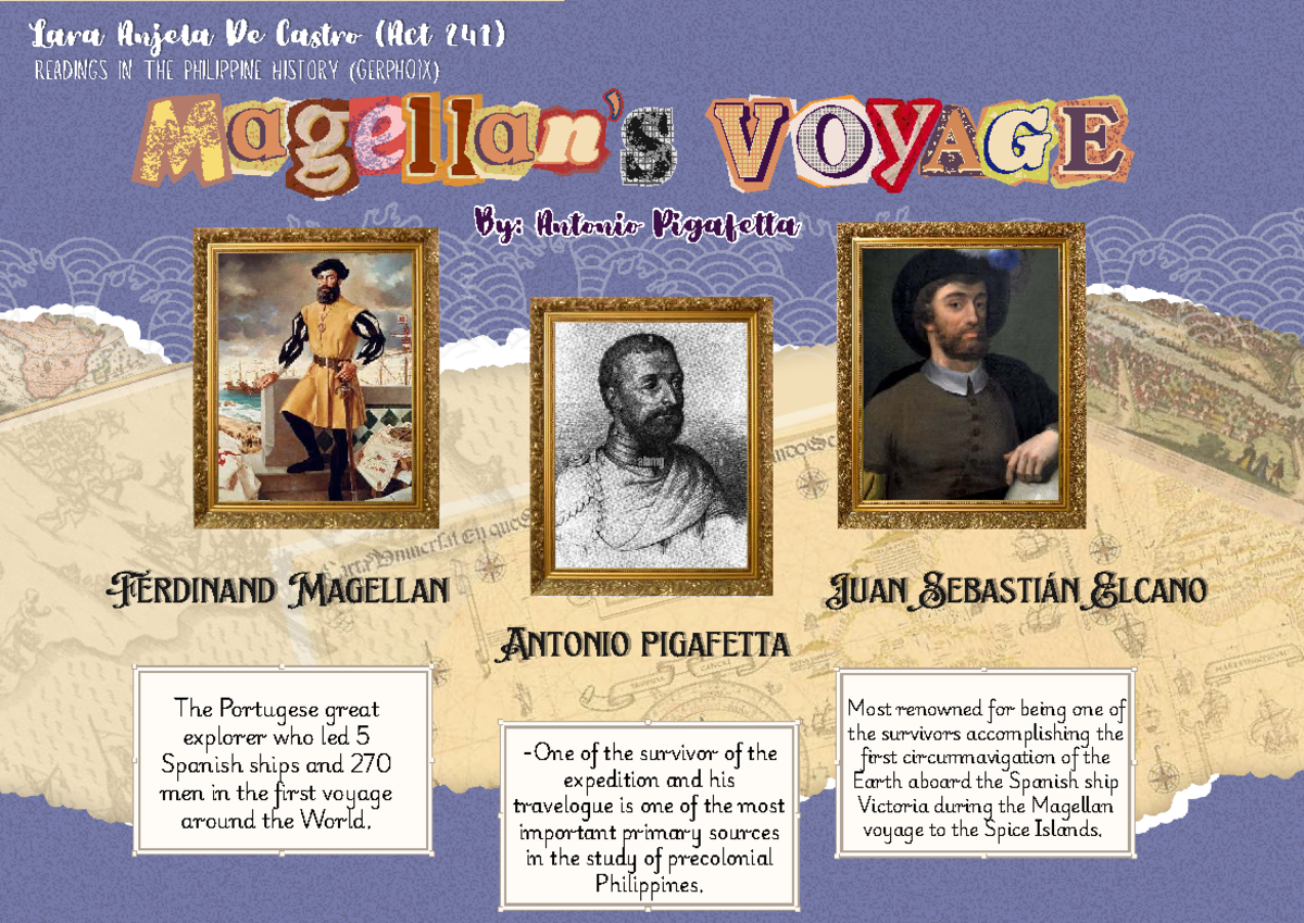 RPH Gerph01x Graphic Organizer: Magellan's Voyage Overview - Studocu