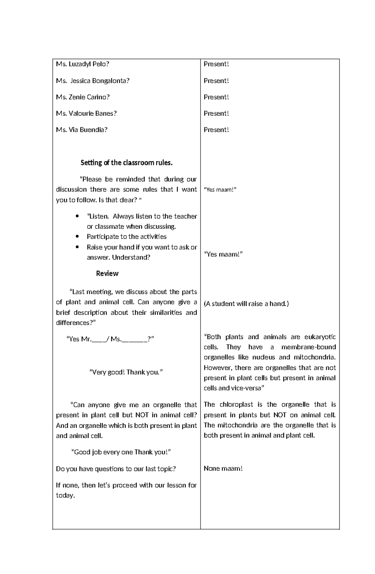 Final lp, to print - detailed lesson plan samples - Ms. Luzadyl Pelo ...