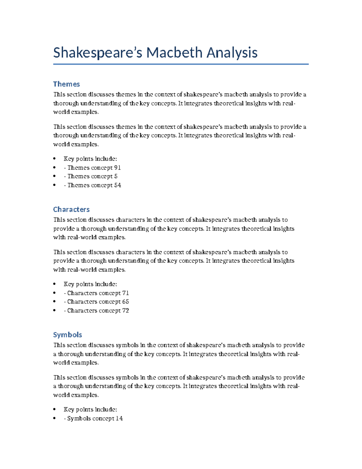 Shakespeare’s Macbeth: In-Depth Analysis of Themes, Characters ...