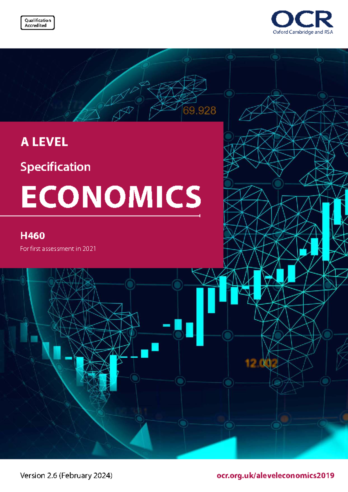 OCR A Level Economics H460 Specification Overview (Version 2.6) - Studocu