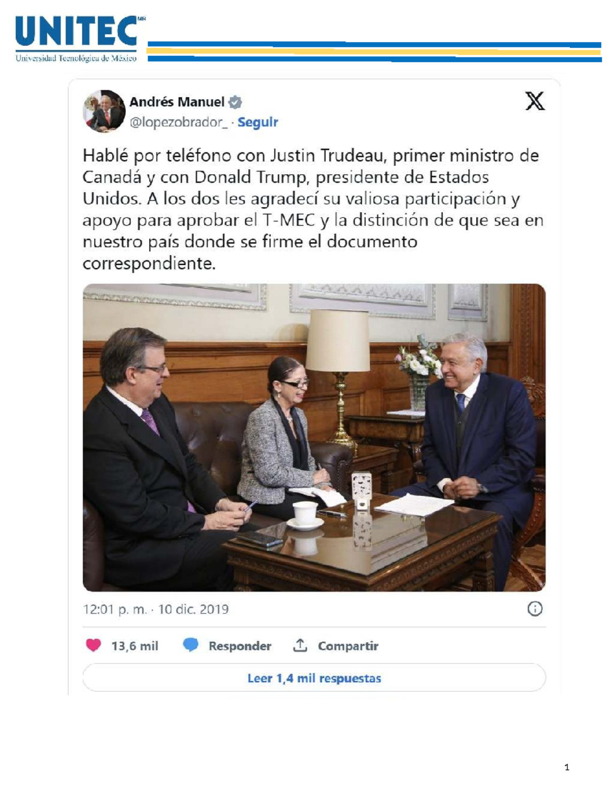 TMEC: Historia y Desarrollo del Acuerdo Comercial entre México, EE.UU ...