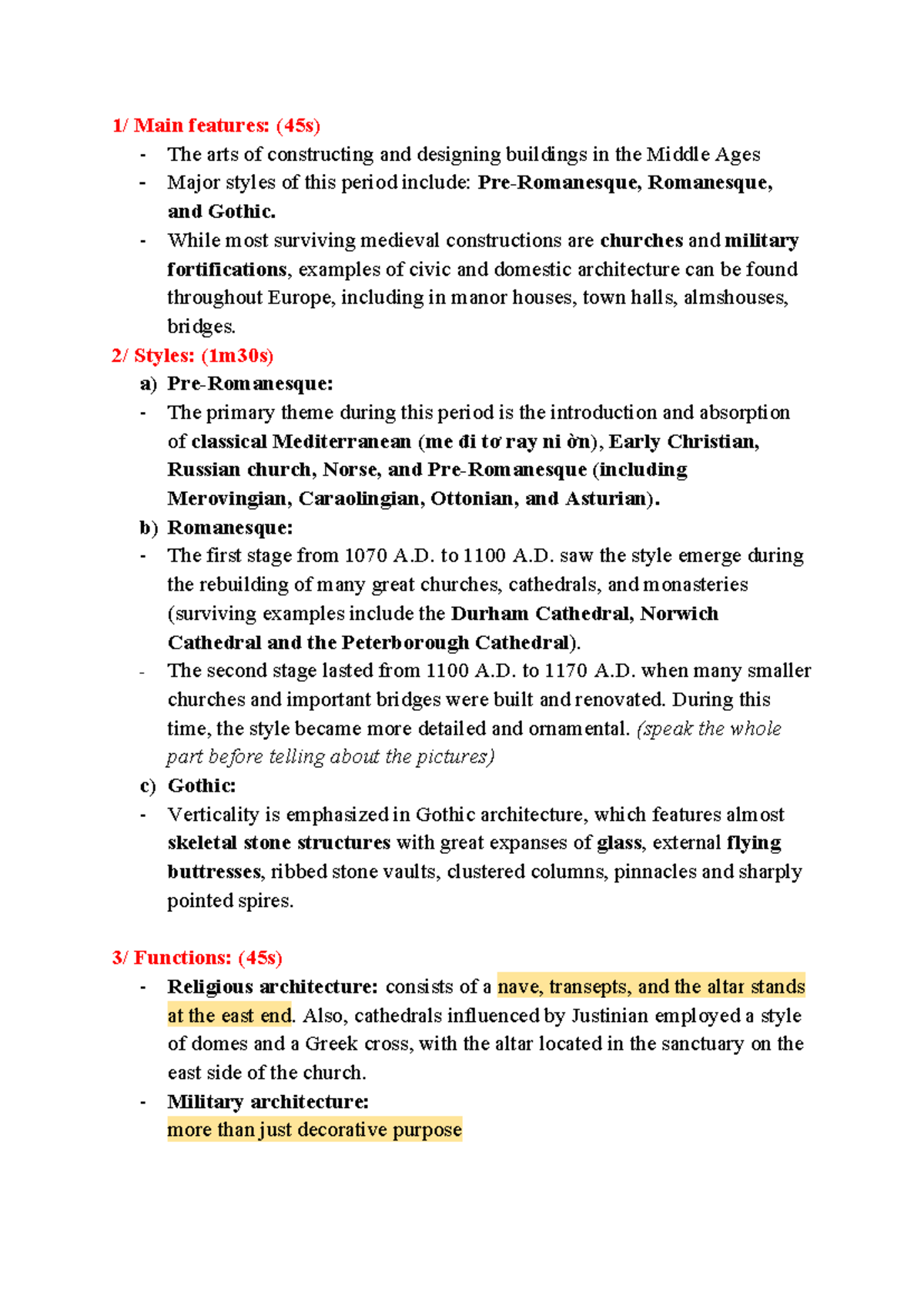 Medieval Architecture: Key Features & Styles (Romanesque & Gothic ...