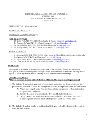 Rhode Map for BSN Nursing Major at RIC: General Education & Course Plan ...