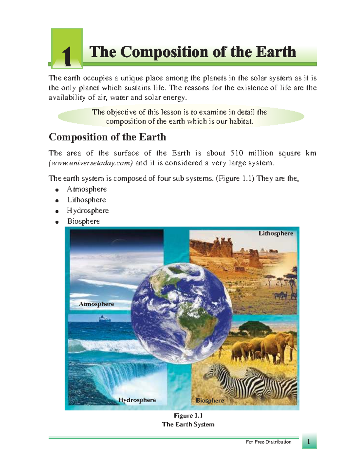 EG10 TB Geo Chapter 1: Composition and Structure of the Earth - Studocu