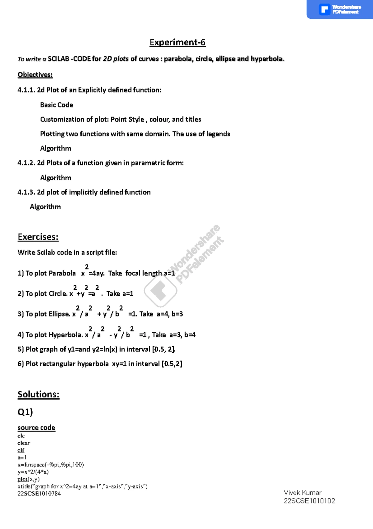 BEE01T1003-Lab Manual for btech first year students - Basic Electrical ...