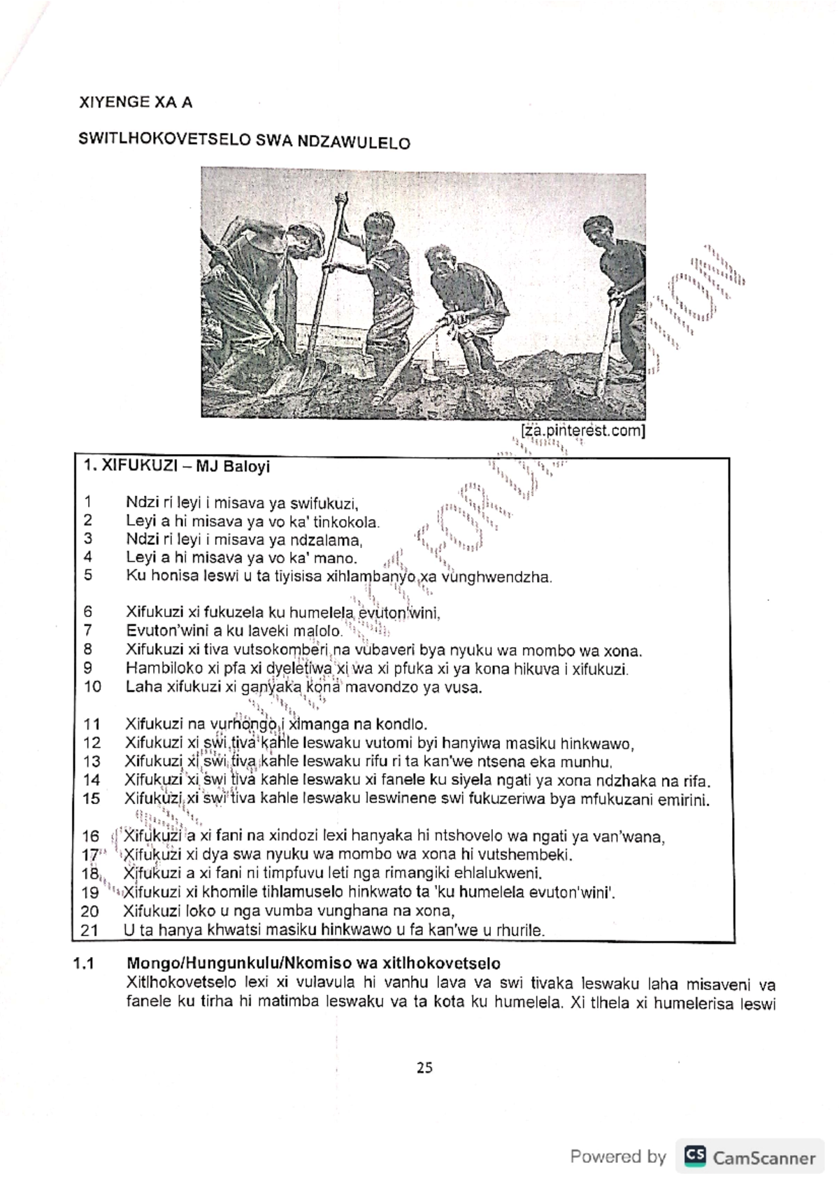 Tsonga Short Stories: A Collection of Cultural Narratives - Studocu