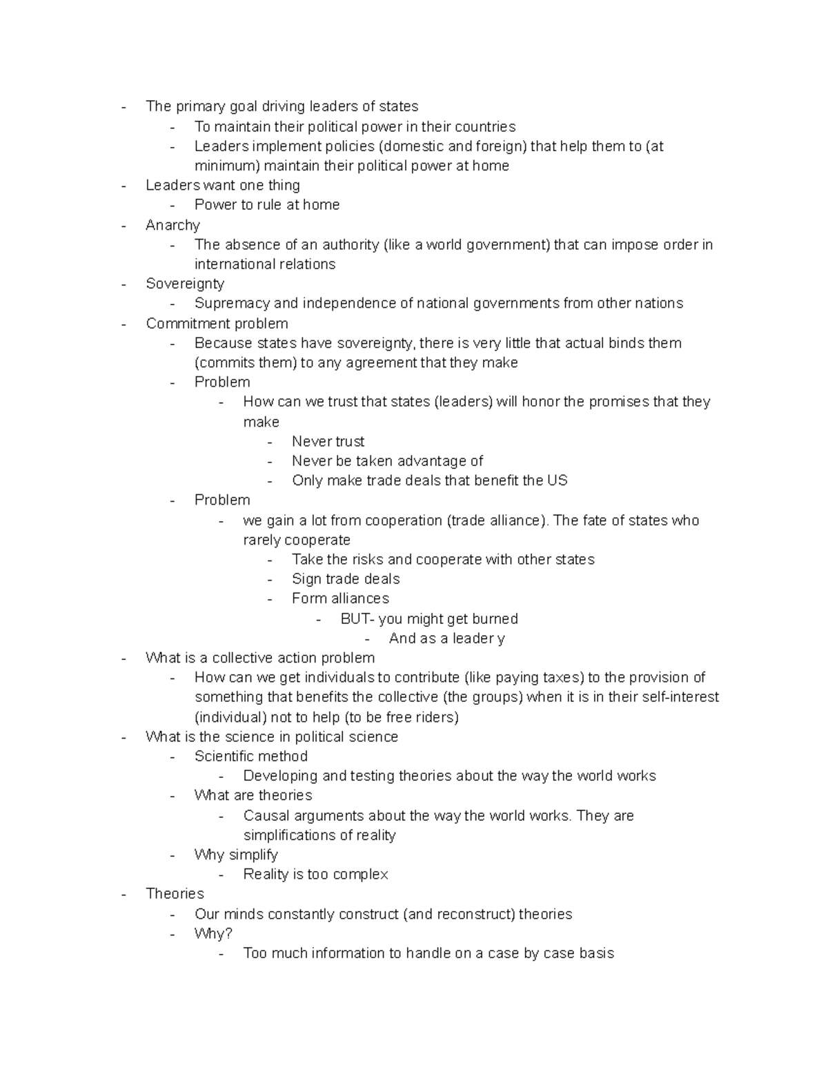 Introduction and Key Concepts - The primary goal driving leaders of ...