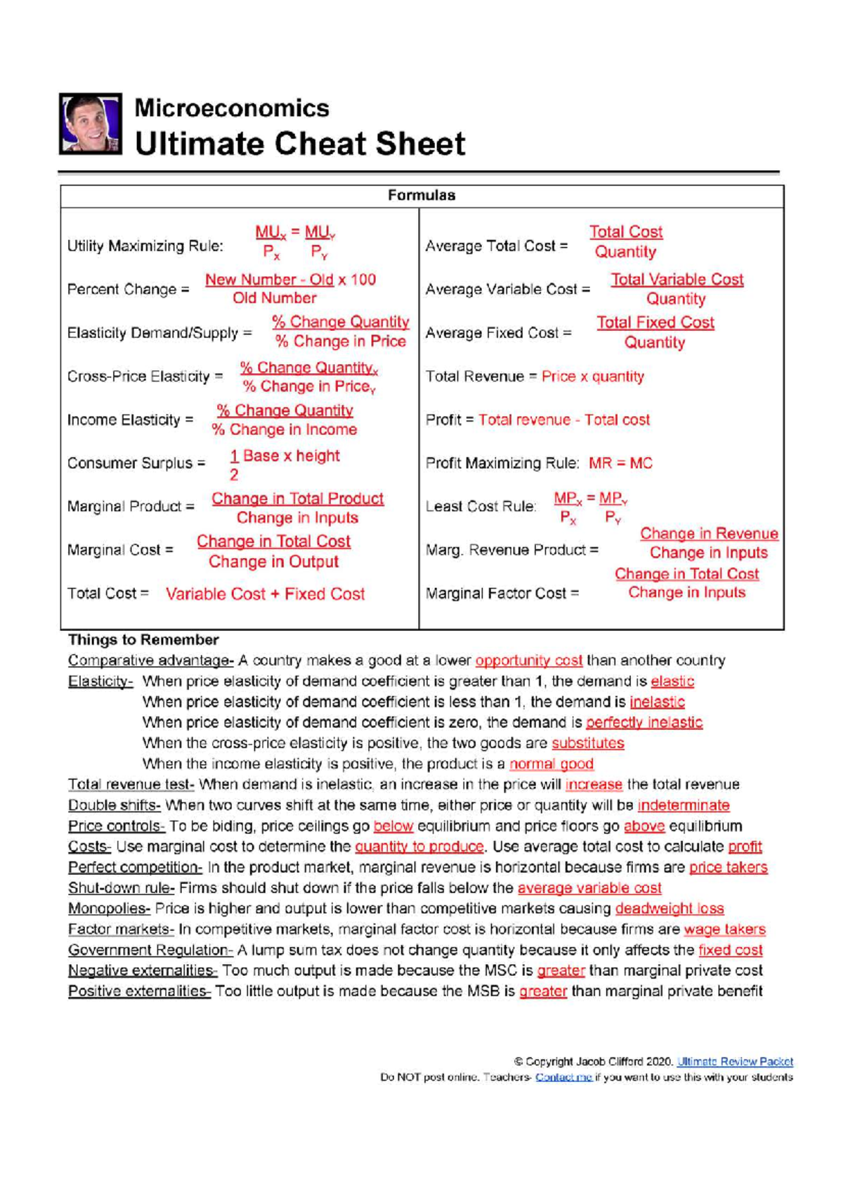 Eco Cheat Sheet for Quick Reference in Environmental Studies - Studocu