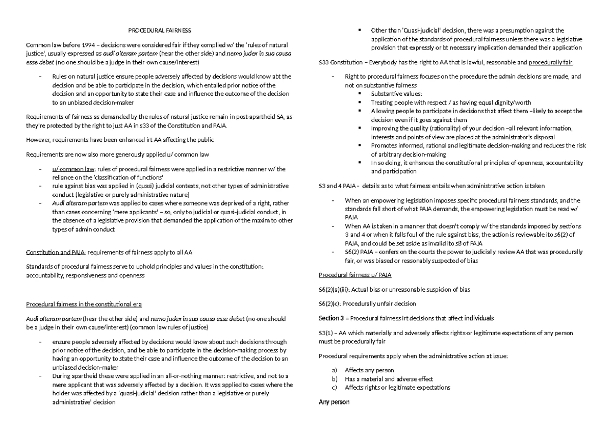 AA definition elements - The definition of administrative action in ...