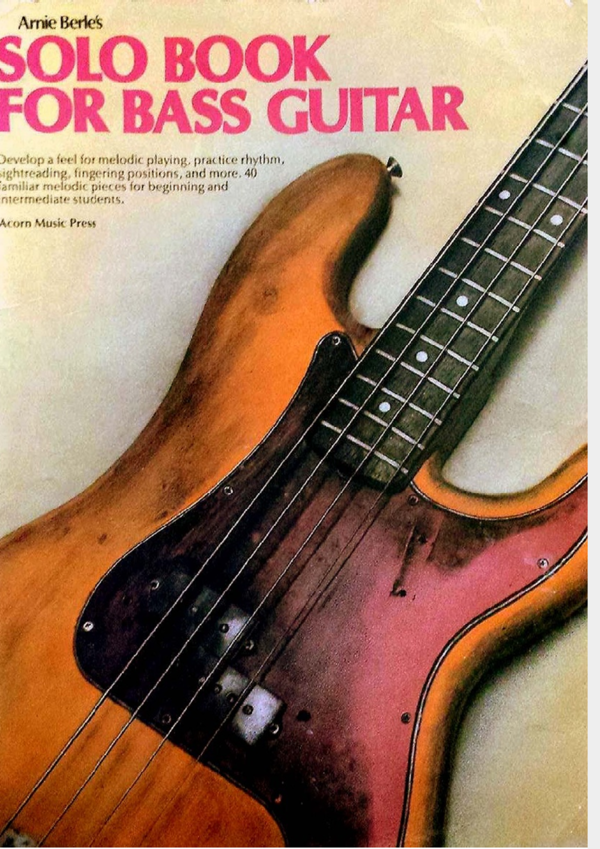 Bass Guitar Solo Book: Comprehensive Collection of Pieces - Studocu