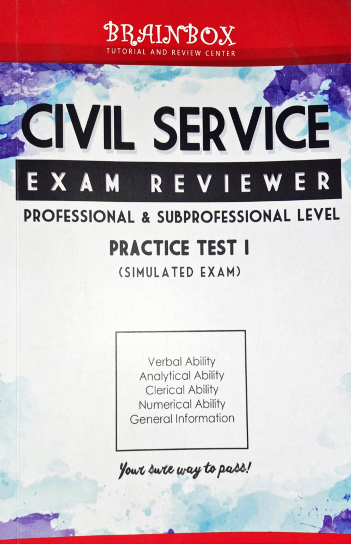 Professional Subprofessional Level Civil Service Exam Practice Test I ...