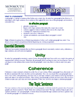 Composition S1 paragraph writing English Studies Ibno Zohr - Studocu