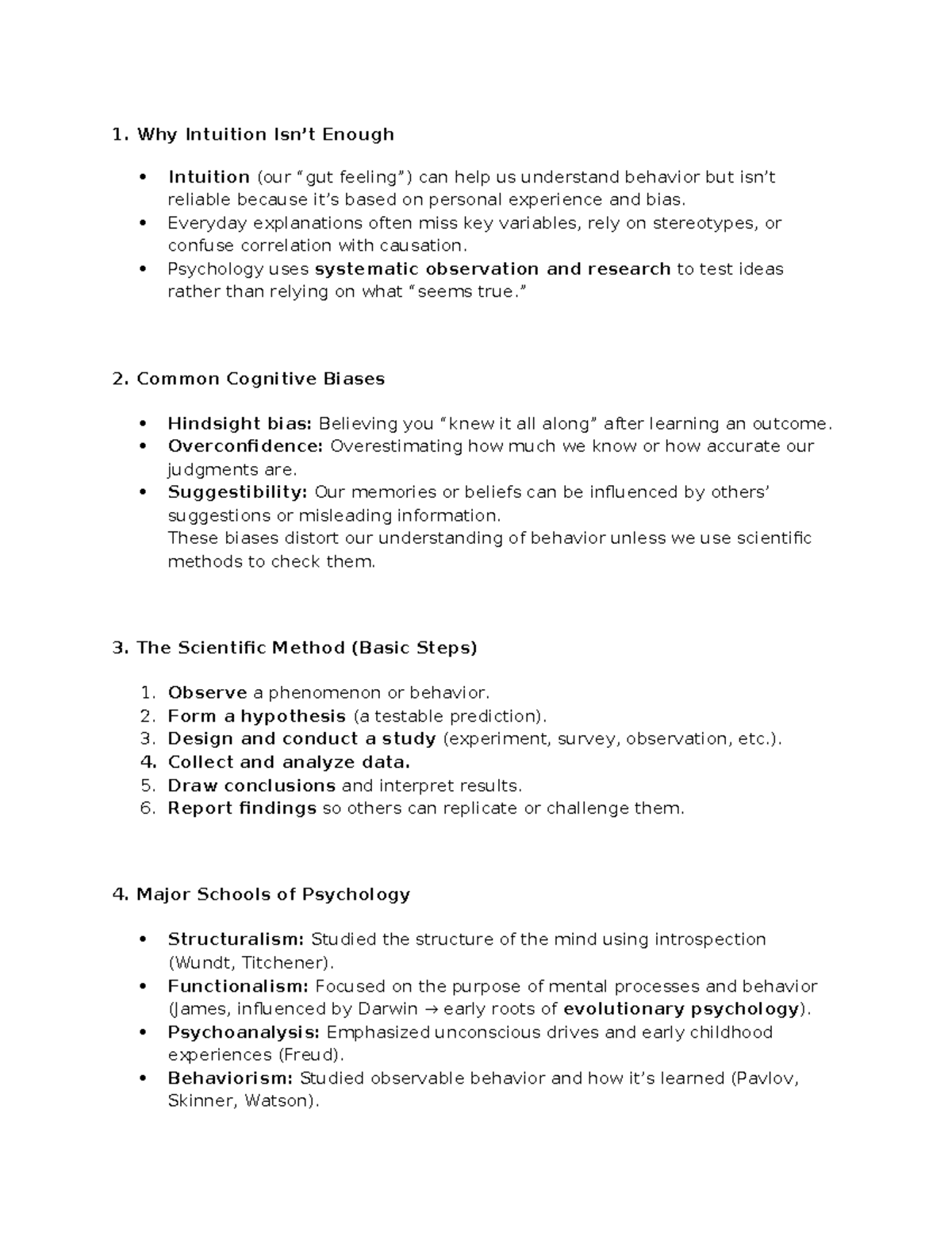 Understanding Aggression: Psychological Perspectives (PSY 101) - Studocu