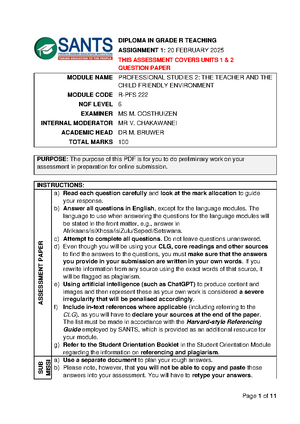 [Solved] Compare the generated lesson plan to a SANTS lesson plan ...