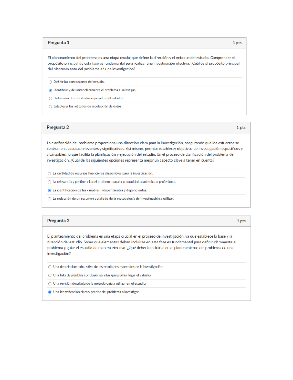 Puntos Extras - Semana 1: Importancia del Planteamiento del Problema ...