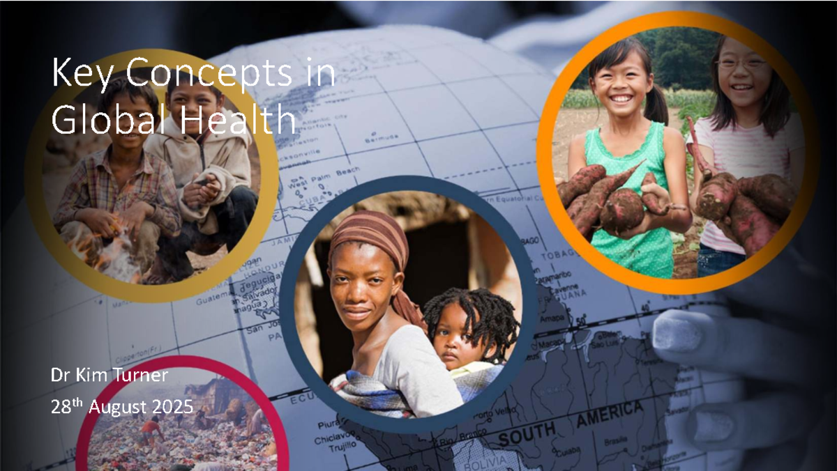 Global Health Strategies and Interventions: Key Issues & Challenges (GH ...