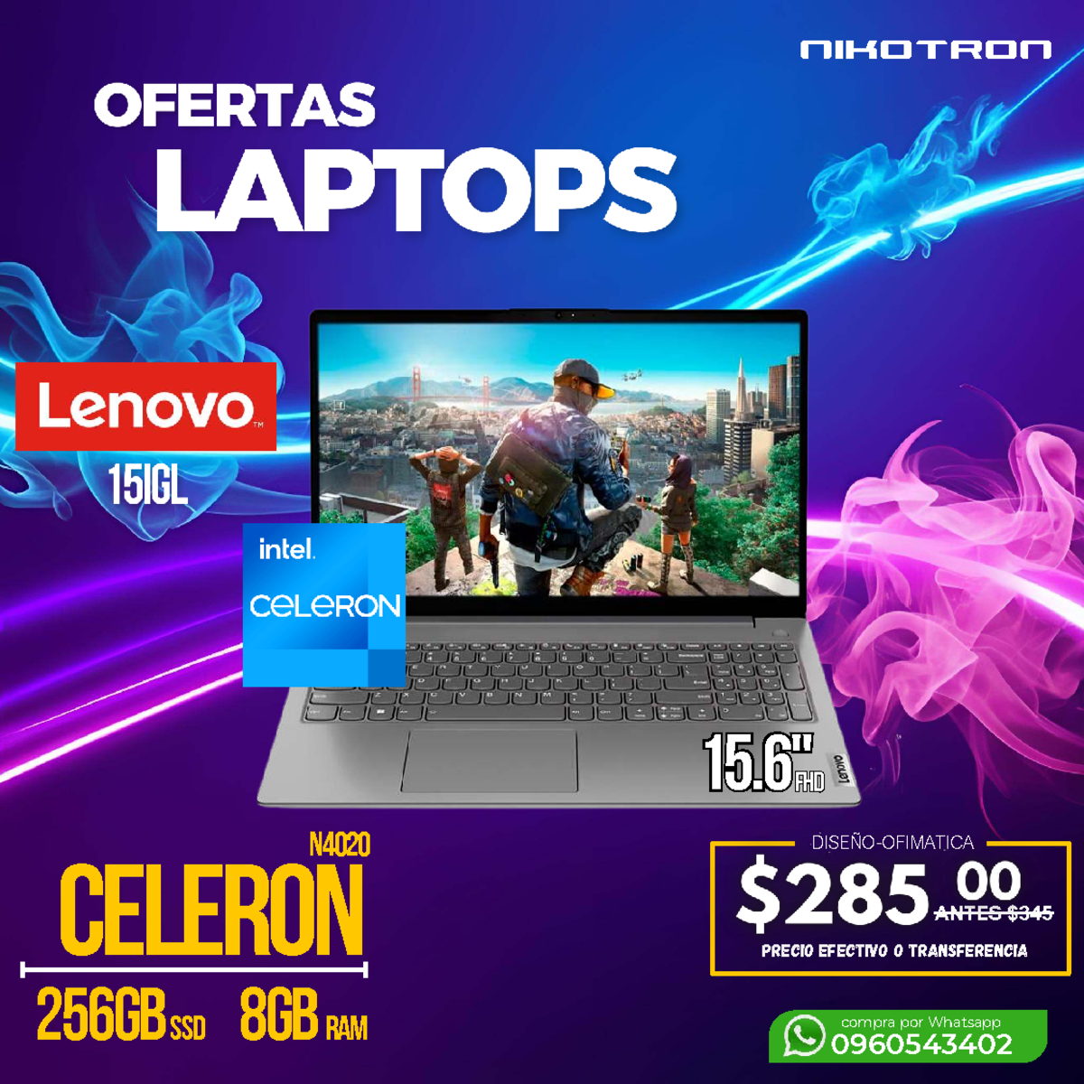NIKOTRON Laptops Catalog: Specs & Prices for Diseño-Ofimática - Studocu
