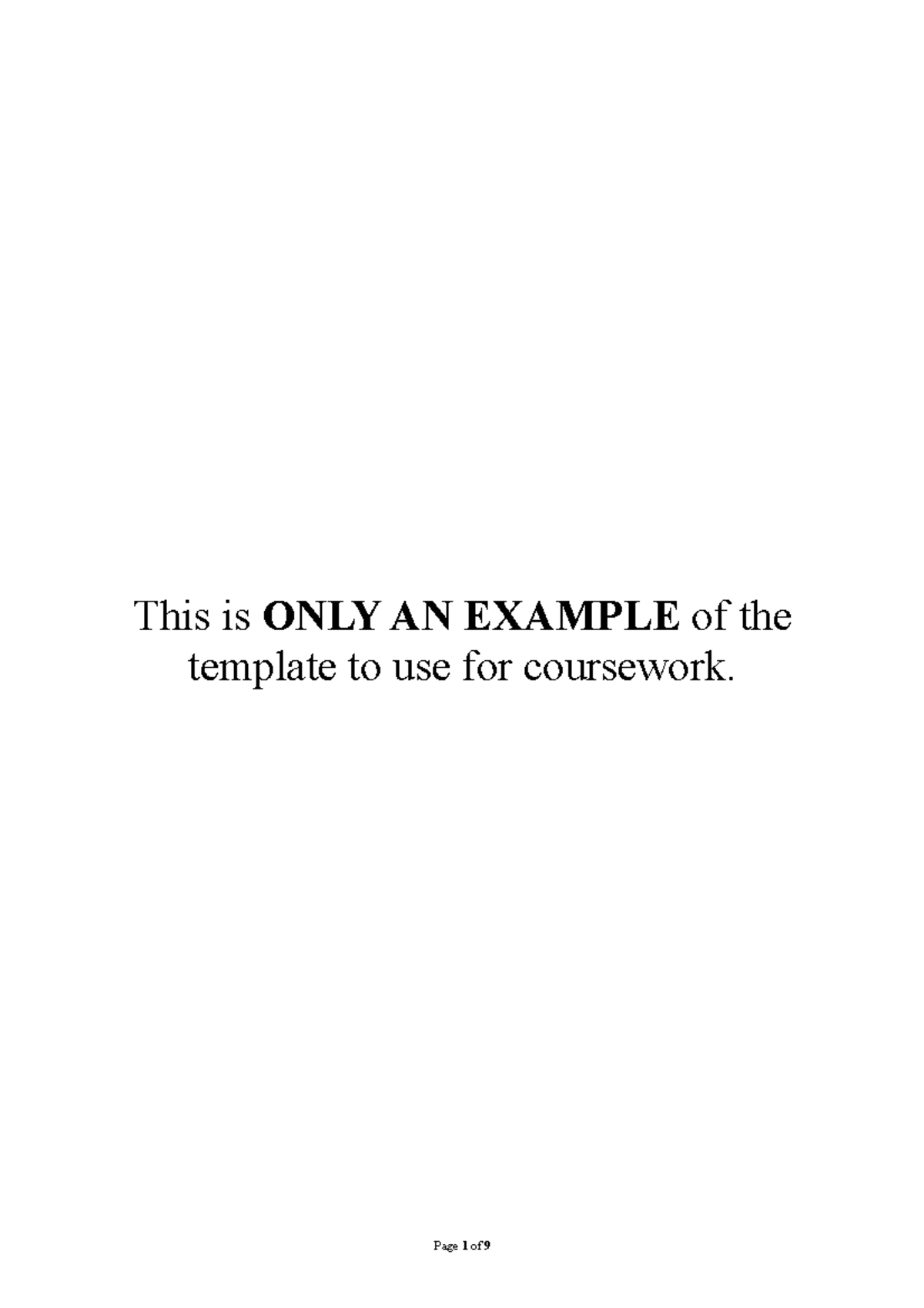 Portfolio Construction & Optimization Report Template (Coursework ...