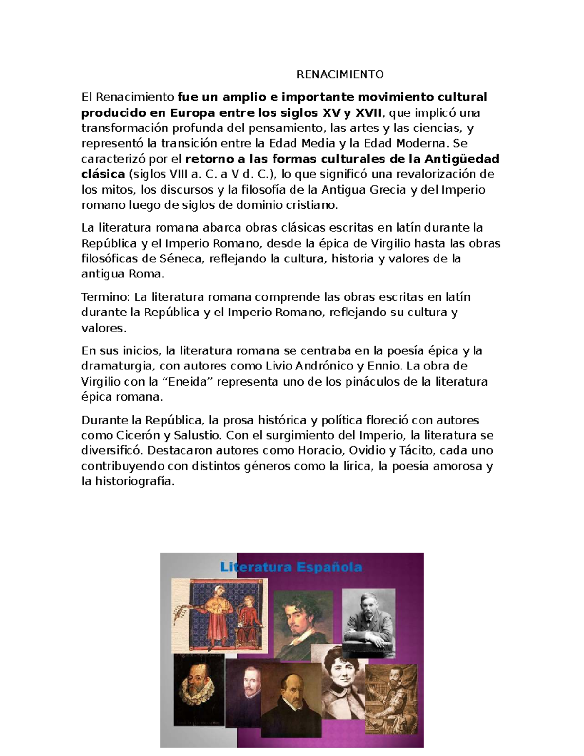 Renacimiento - mapa - RENACIMIENTO El Renacimiento fue un amplio e importante movimiento ...