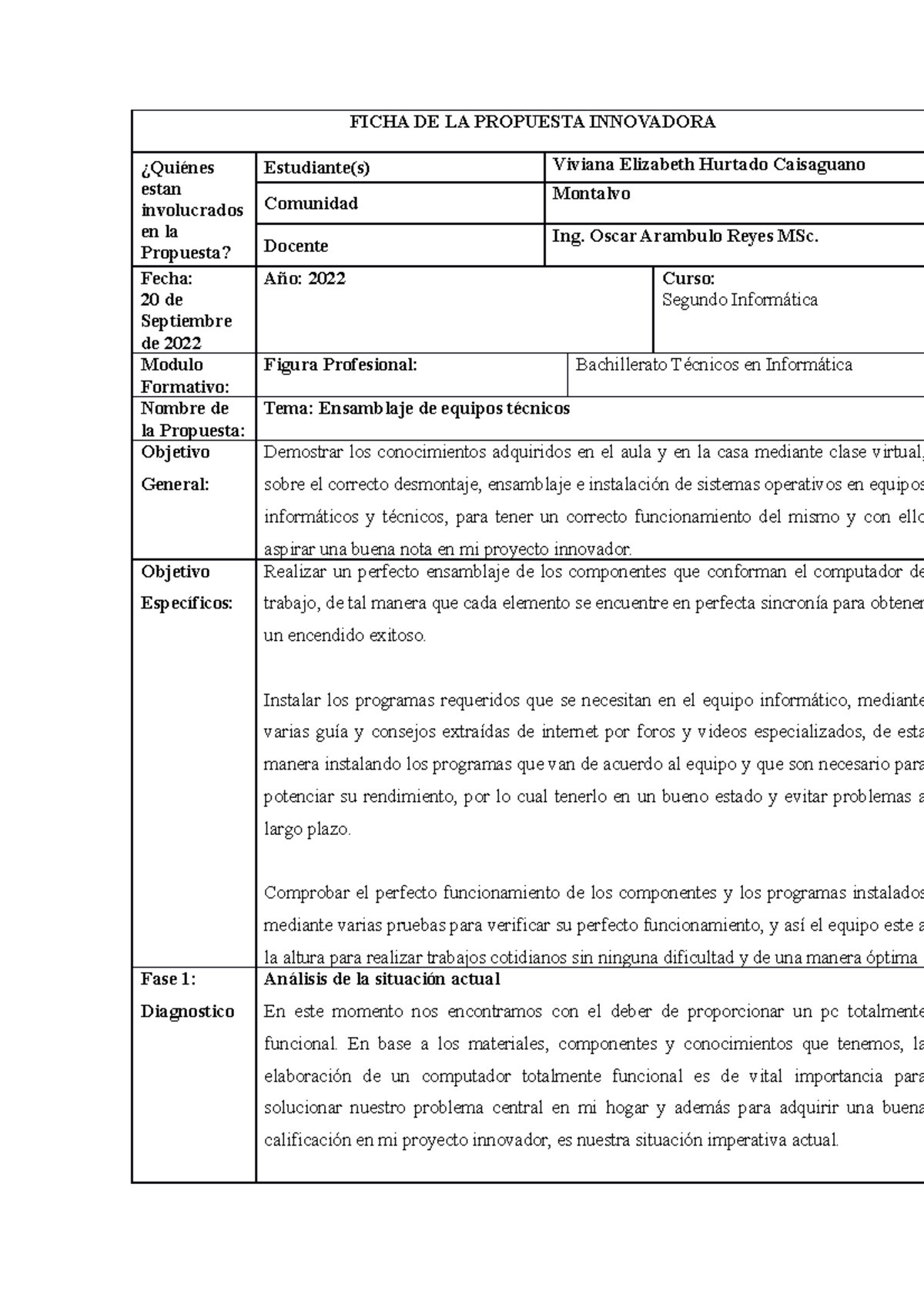 GFGGG FDFFDFD FFFF - FICHA DE LA PROPUESTA INNOVADORA ¿Quiénes estan ...