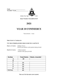 Year 10 Commerce - Grade: 10 - Secondary School - Studocu