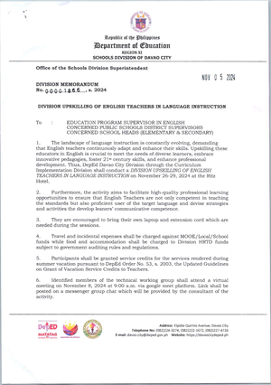 LT-6 - Learning Task 6 Managing My Classroom Structure and Routines My Performance Task ...