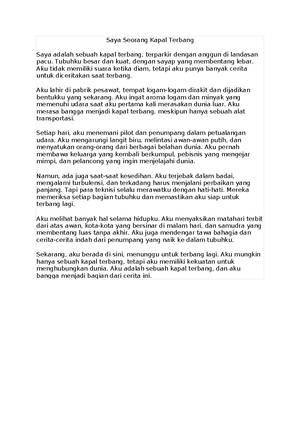 Sample or argumentative essay - Bahasa Malaysia Curriculum And Policy ...