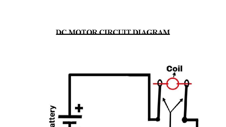 DC Motor Circuit Diagram: How It Works and Applications - Studocu