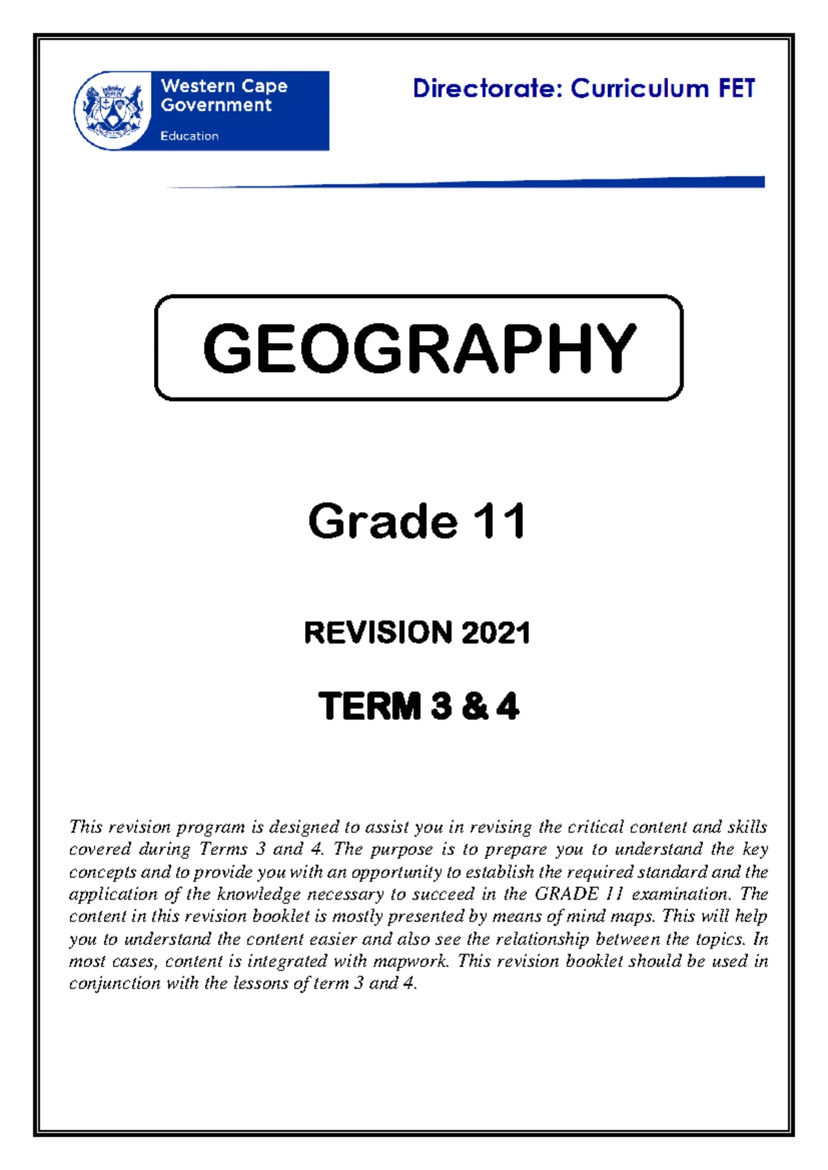 Grade 11 Term 3&4 2023 Learner document 081046-1 - CURRICULUM GRADE 10 ...