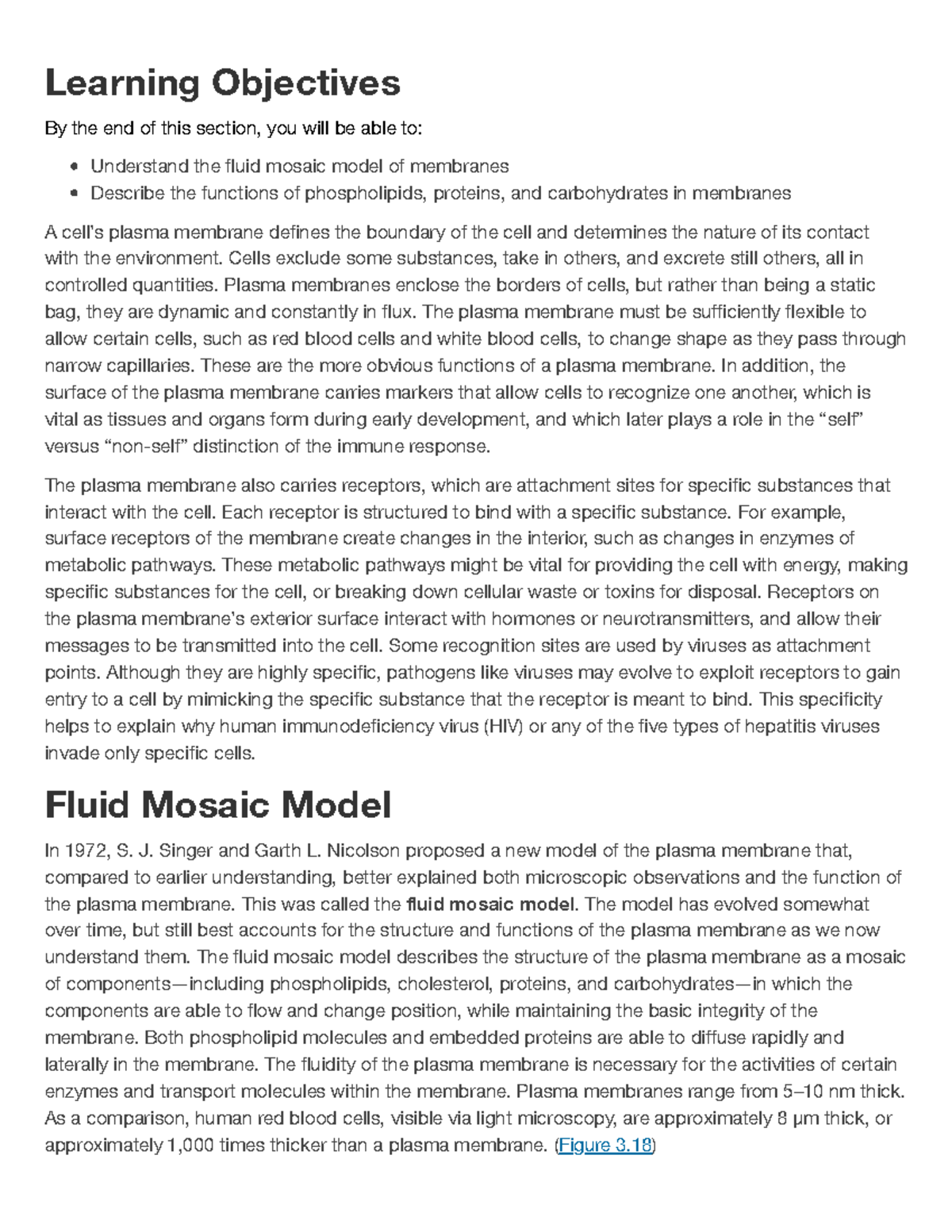 Exploring the Fluid Mosaic Model of Cell Membrane Structure and ...