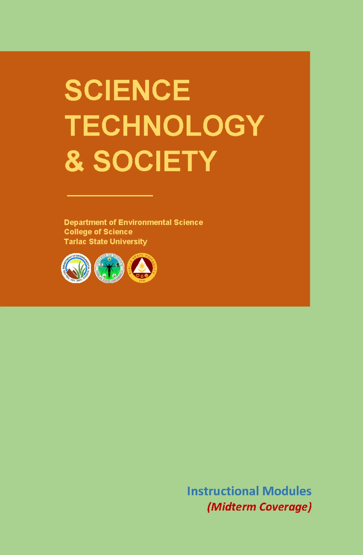 SCIENCE, TECHNOLOGY AND SOCIETY: INTELLECTUAL REVOLUTIONS OVERVIEW - Studocu