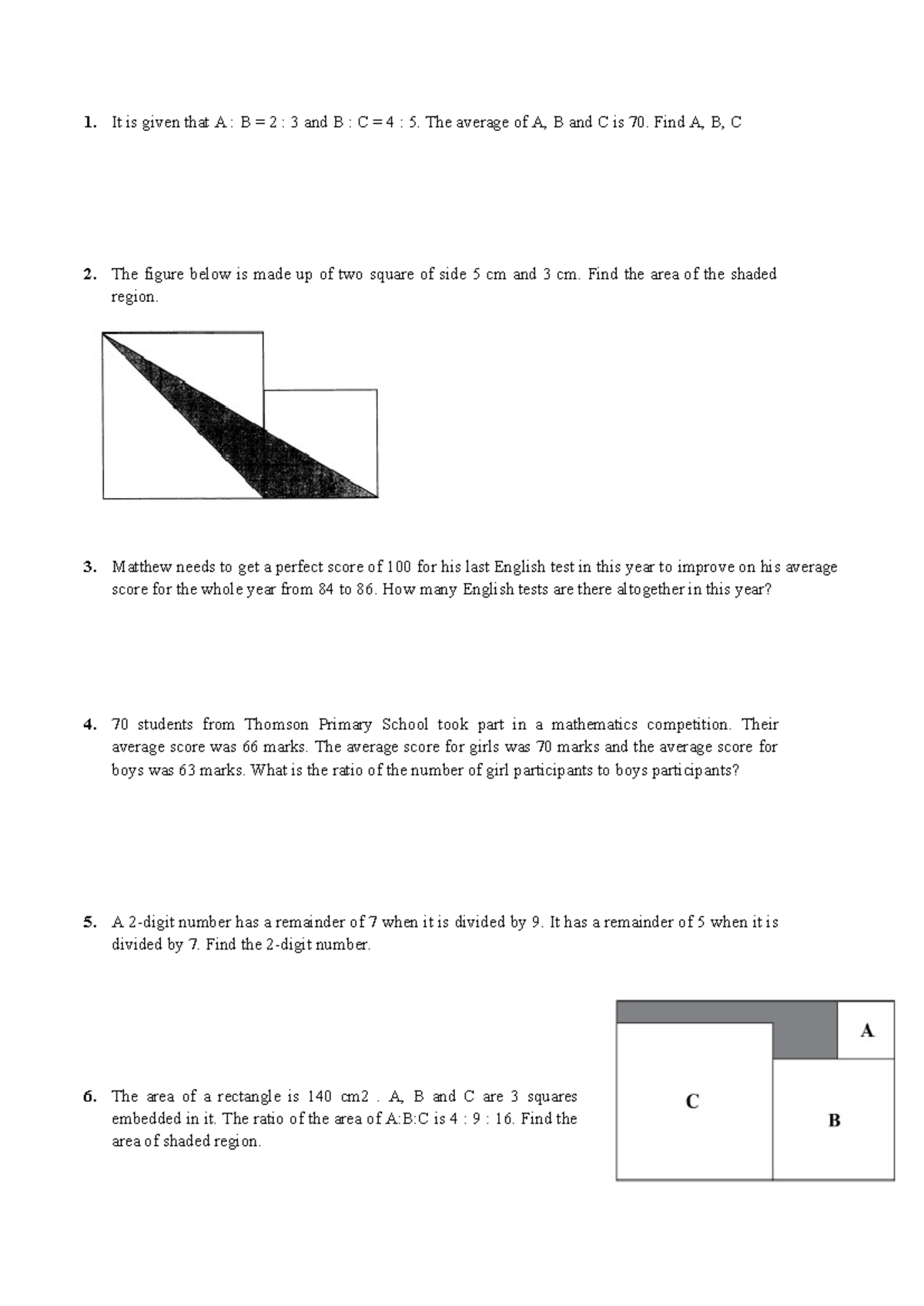 Test 1 - Math Problems & Solutions for Course MATH101 - Studocu