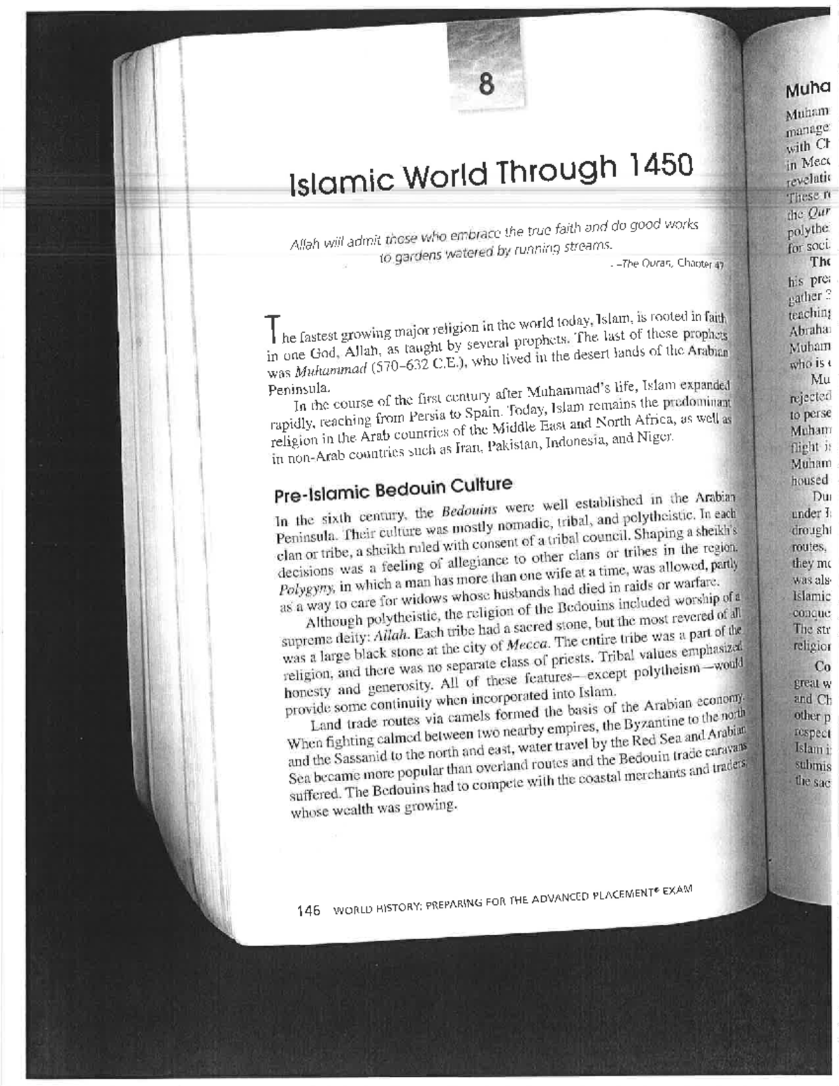 Islamic World Through 1450: Comprehensive Study Guide for HIST 101 ...