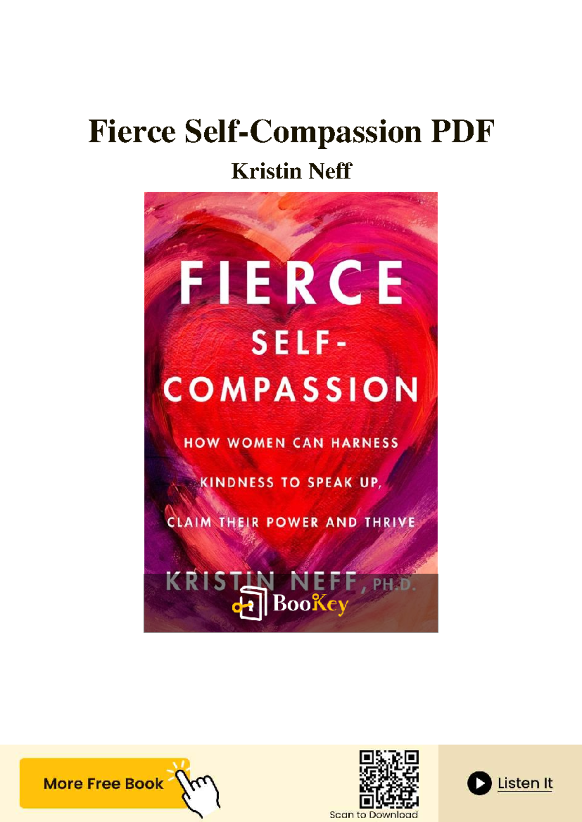Fierce Self-Compassion: Embracing Power and Balance in Personal Growth ...