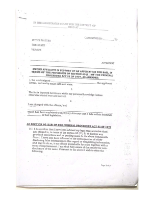 Summary of BCEA - Notes on Basic Conditions of Employment Act - BCEA 1A ...