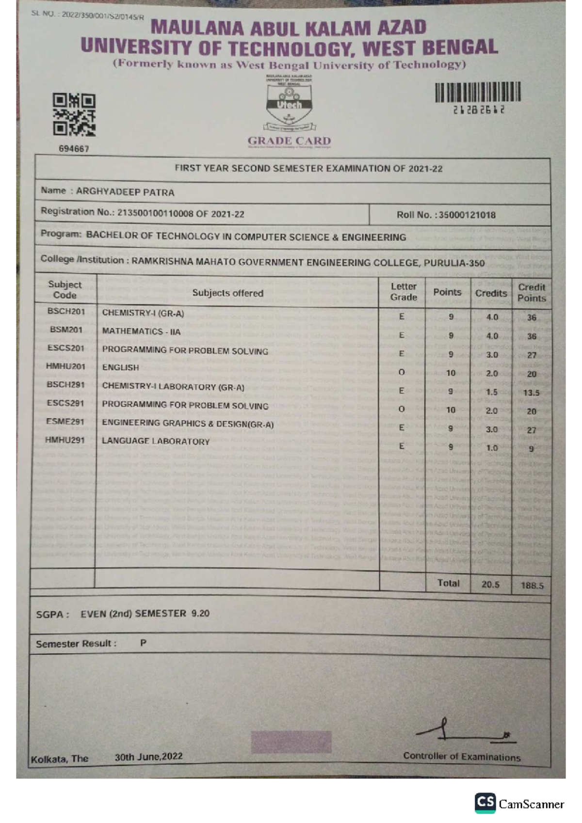 2nd semester compressed - SL NO. : MAULANA ABUL KALAM AZAD UNIVERSITY OF TECHNOLOGY, WEST BENGAL ...