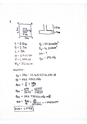 Geotech Formulas - Index and Classification Properties of Soils Unit ...