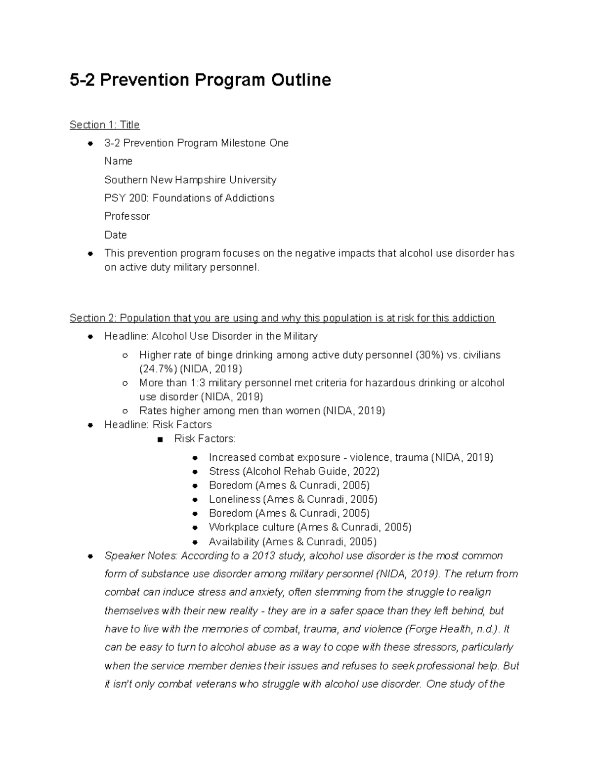 3-1 Discussion Assessment Evaluation - The agency would like to know ...