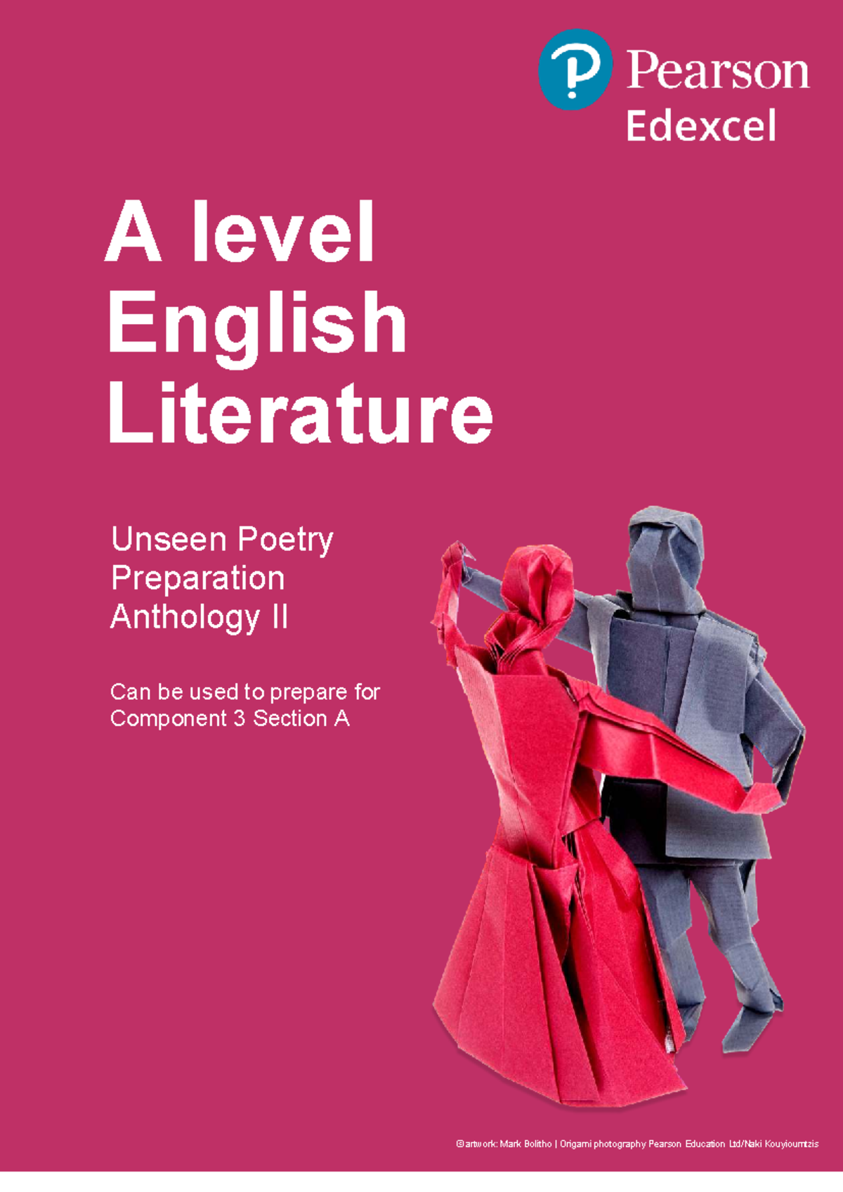 AL Eng Lit Unseen Poetry Prep Anthology II: Key Poems & Analysis - Studocu