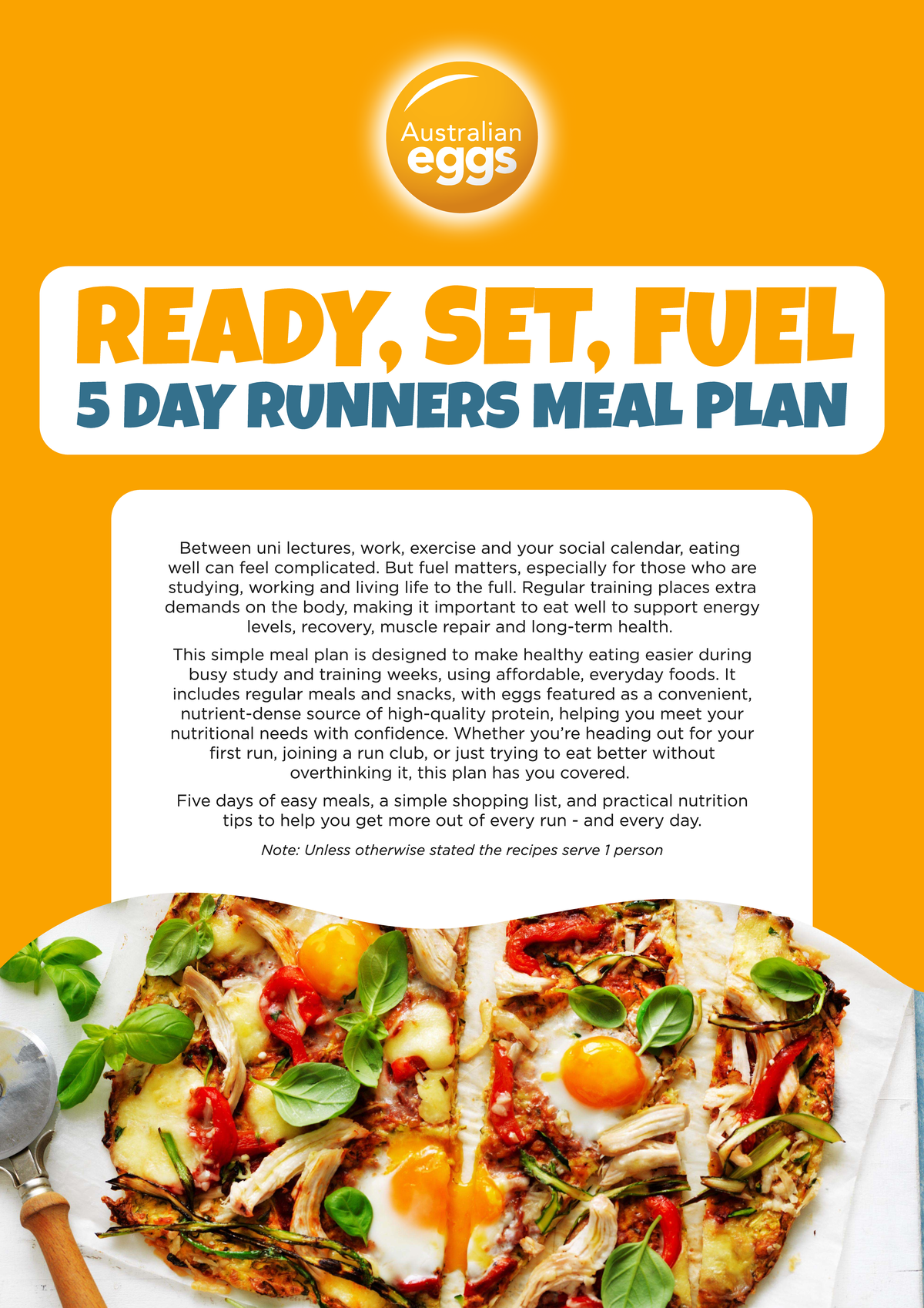 5-Day Runners Meal Plan: Fueling Your Performance with Eggs - Studocu