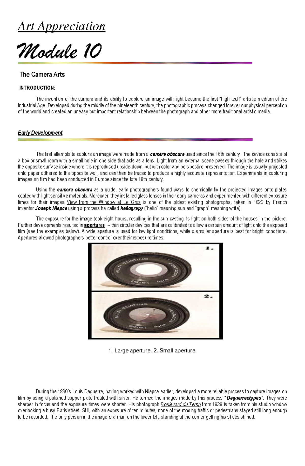 Art Appreciation - summary - Art Appreciation Module 2 Creativity ...