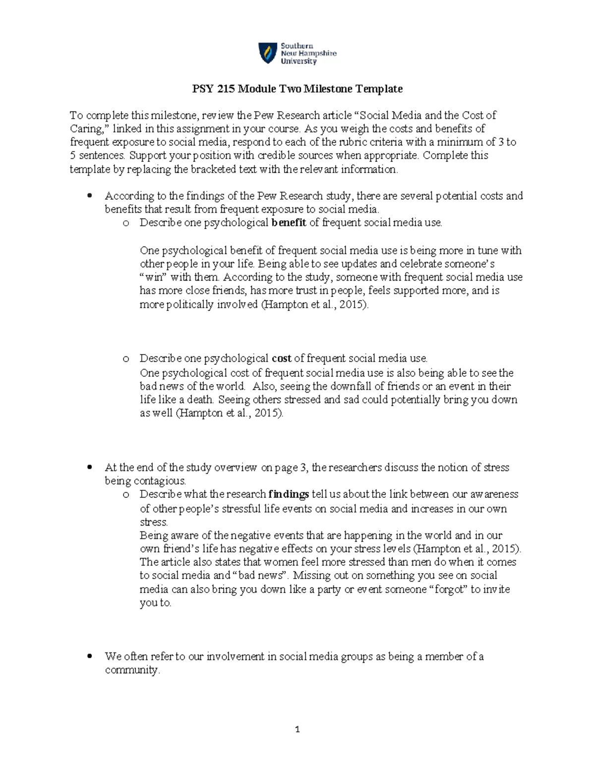 Module 6 Journal - 6-2 Activity: Journal For this journal activity, you ...