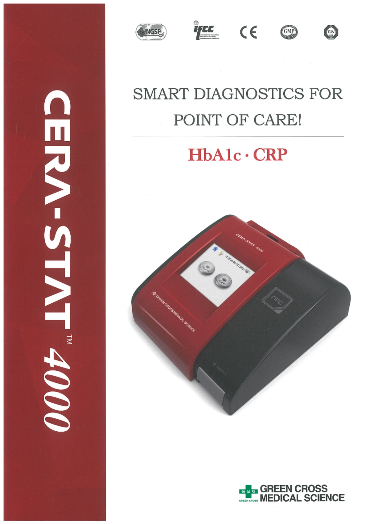 Brochure CERA-STAT-4000: HbA1c & CRP Test Kit Features and Benefits ...